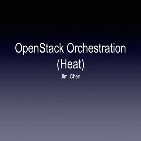 Openstack Orchestration Heat Ppt 9588