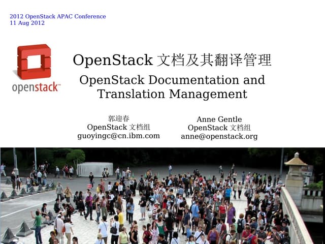 Openstack Document For Apac V3 Ppt 5603