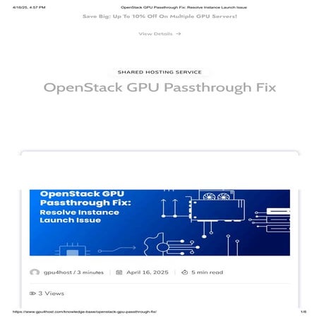OpenStack GPU Passthrough Fix_ Resolve Instance Launch Issue.pdf
