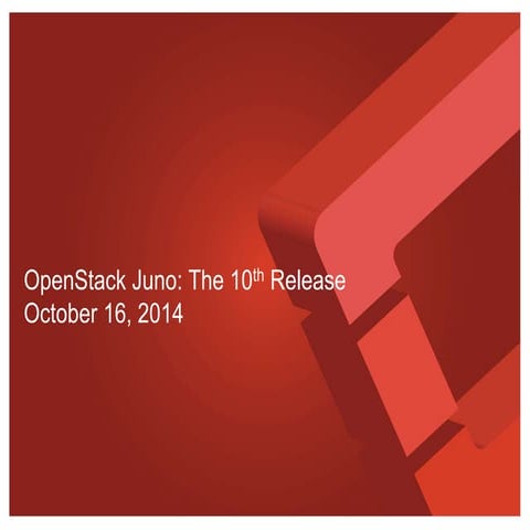 Openstack Juno October 2014 Ppt 