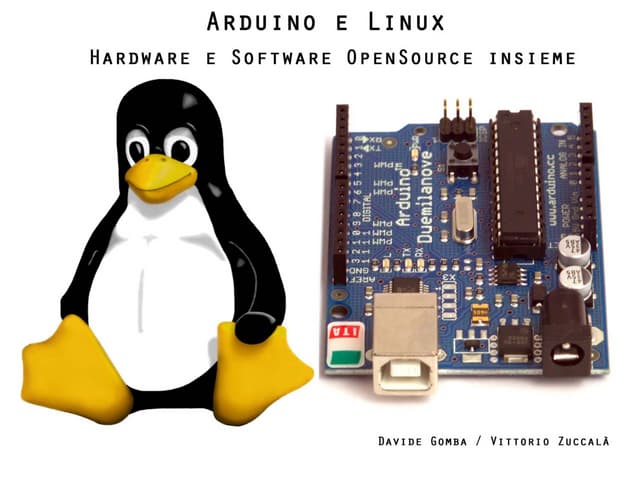 Arduino And Linux Hardware And Software Opensource Together Ppt 2984