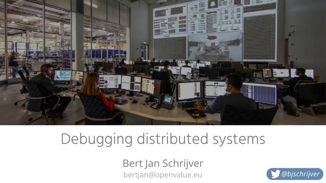 Debugging distributed systems | PPT Debugging distributed systems | PPT