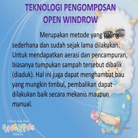 Open windrow | PPTX