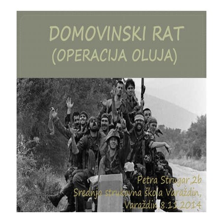 Operacija Oluja | PDF