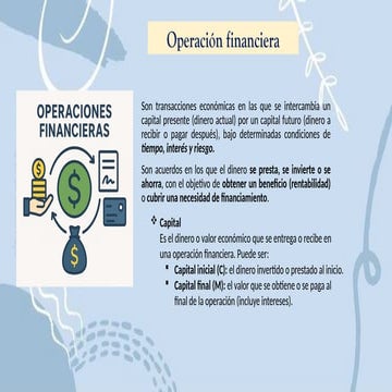 operaciones-financiera Para que sirve para que es | PPTX