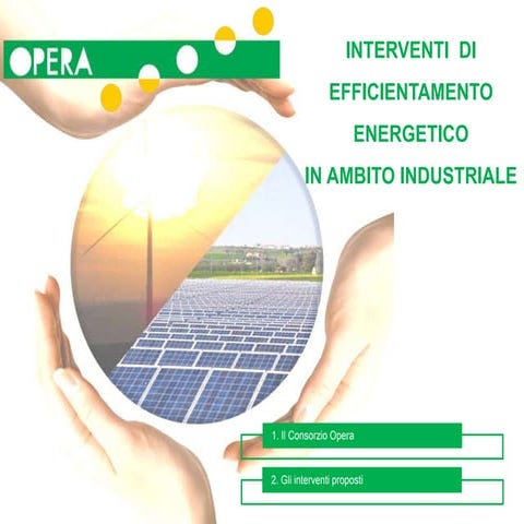 Opera efficienza energetica | PPT