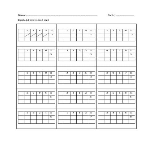 Operasi darab | DOCX