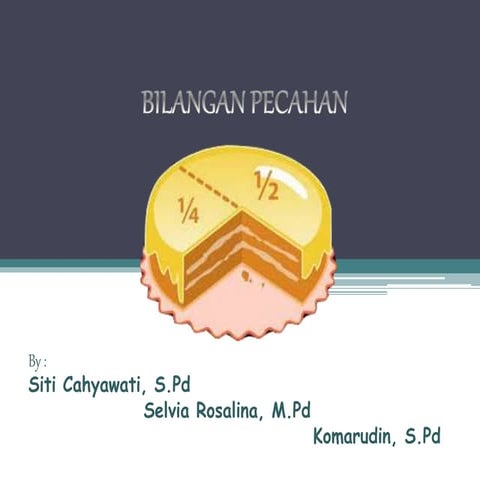 Operasi hitung bilangan pecahan | PPTX