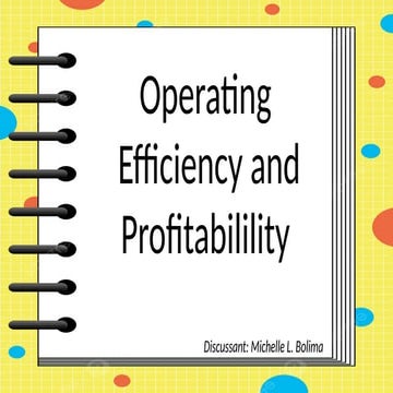 Operating-Efficiency.pptx presentation.. | PPTX