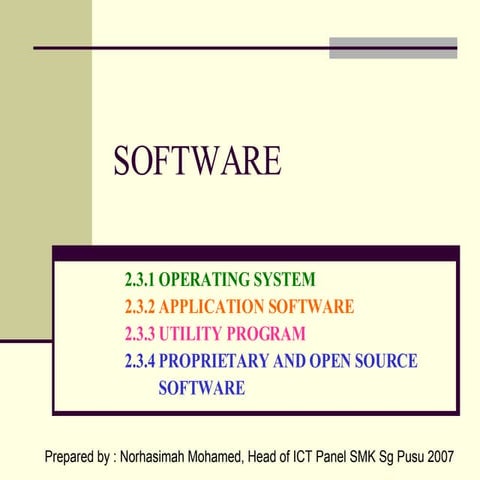 Operating System Ppt Operating Systems Computer Software And Applications