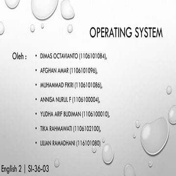 Operating system | PPT