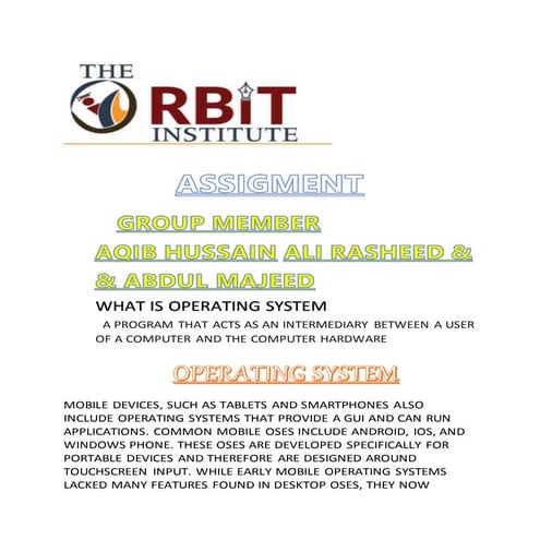 Operating system | DOCX