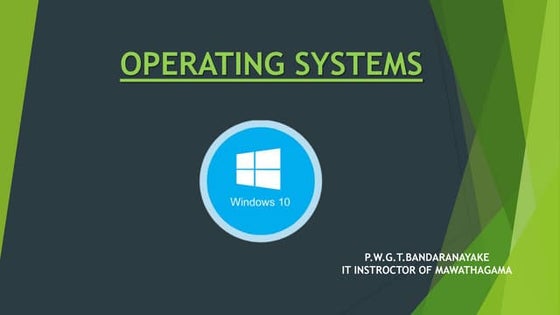 Managing files and folder in windows 10 | PPT
