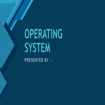 OS) OPERATING SYSTEM.pptx