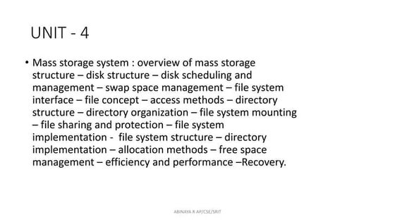 Disk Scheduling Algorithm In Operating System Ppt 4634