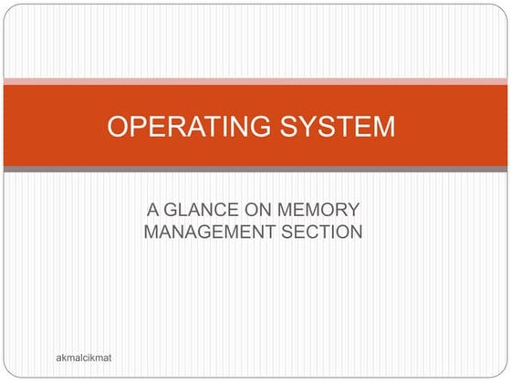 Virtual Memory Ppt Ppt