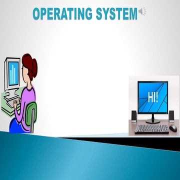 Presentation on Operating system 10 pages | PPTX