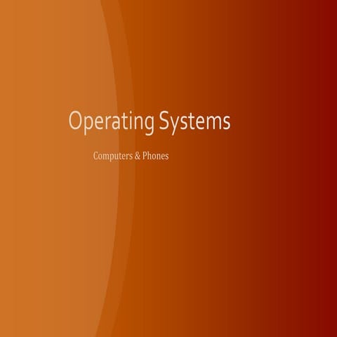 Operating Systems Ppt 0003