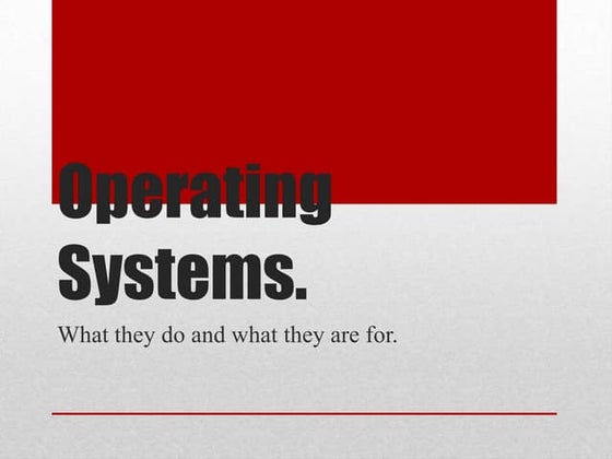 Operating Systems Basics Graphical User Interfaces Guis Gui Tools