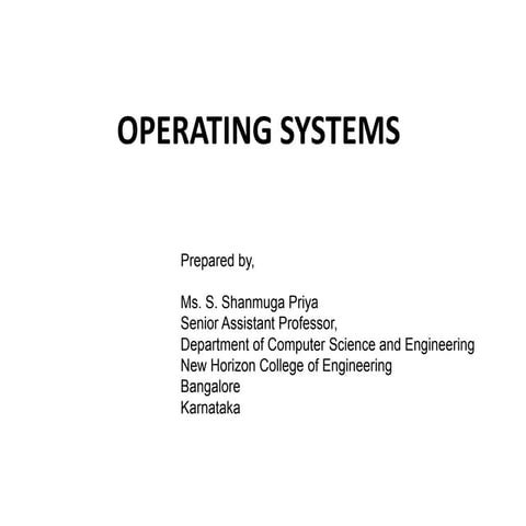 Operating Systems Introduction Ppt 8777