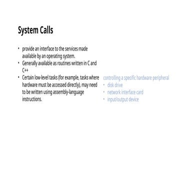 Operating Systems - Introduction to System Calls.pptx