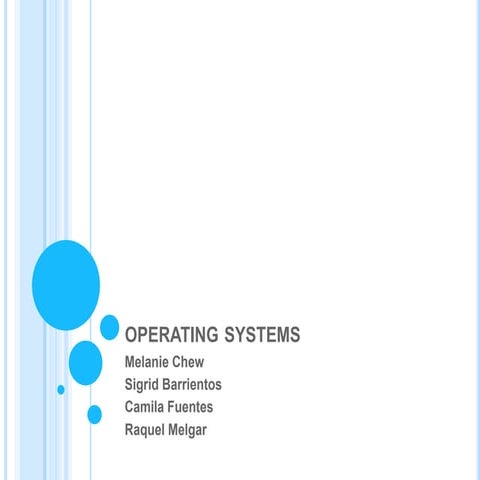 Operating systems[1] | PPTX