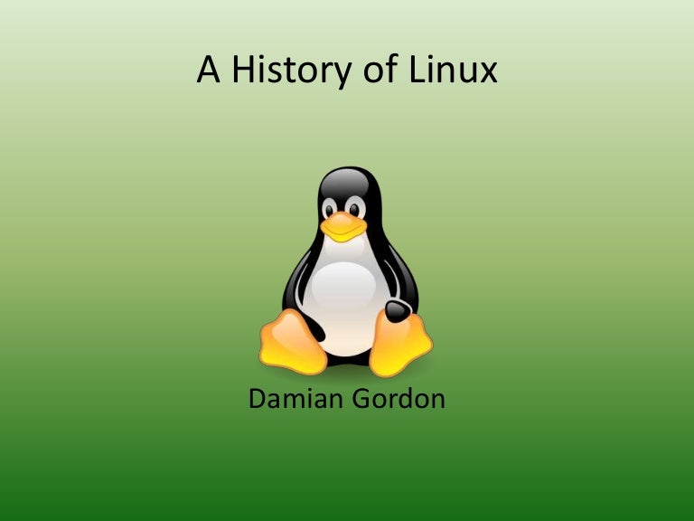 A History Of Linux a-history-of-linux