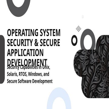 Operating System Security & Secure Application Development.pptx