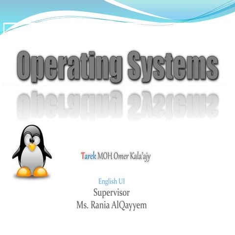Operating Systems | PPT