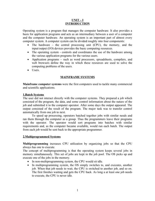 Operating System 08 Time Sharing And Multitasking Operating System Pptx Operating Systems