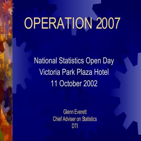 Operation 2007 Presentation | PPT