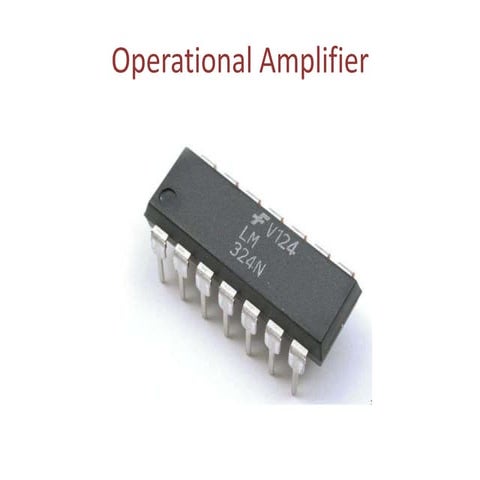 Application of operational amplifier