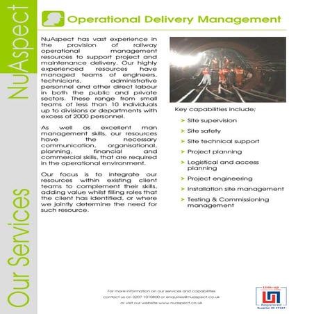 NuAspect - Operational Delivery Management | PDF