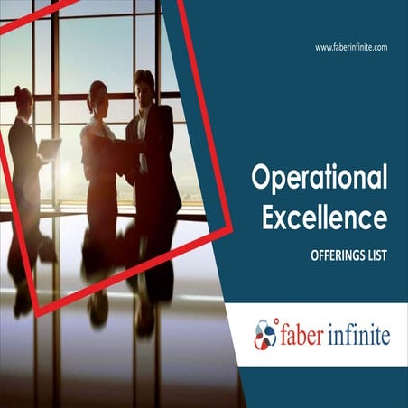 Operational excellence training brochure | PPT
