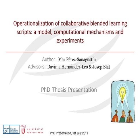 PhD Thesis: Operationalization of Collaborative Blended Learning ...