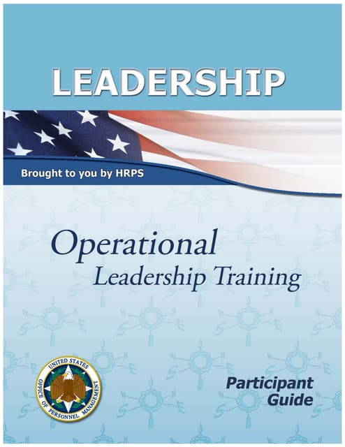 Operational Leadership Power Point Sample | PPT | Business | Business ...