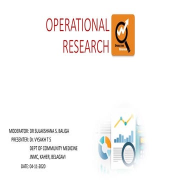Operational research | PPTX