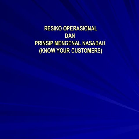 Operational Risk in Banking ~ 1.a- up load.ppt