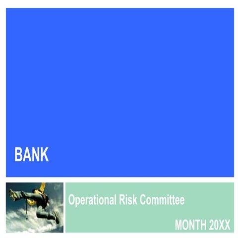 Operational Risk Committee Presentation Sample | PDF