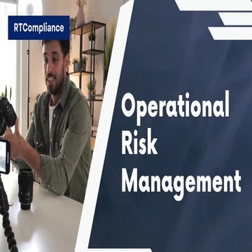 Operational Risk Management 6 Key Strategies for Effective Mitigation | PPT