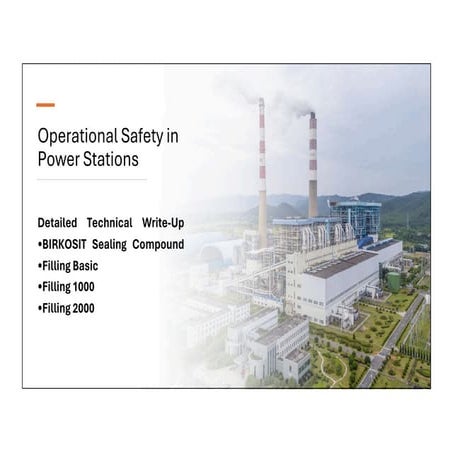 Operational Safety in Power Stations Detailed Technical Write-Up ...