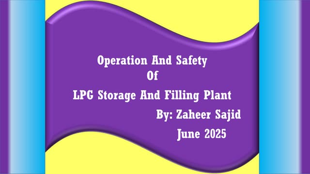 lpg@12 bulk loading unloading opreration | PPT