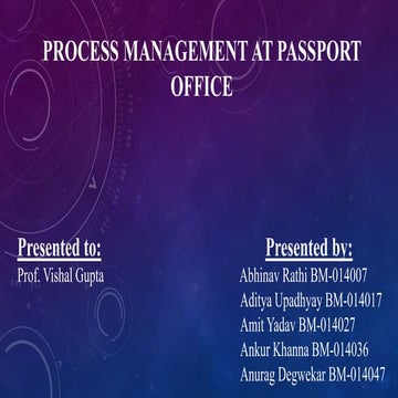 Passport automation system | DOCX