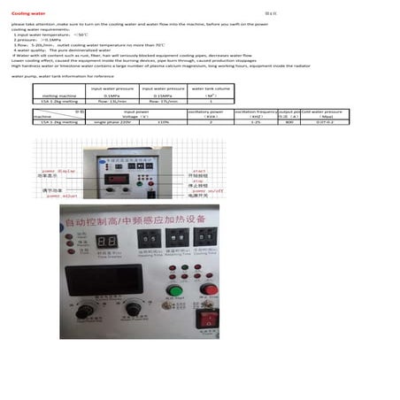 Operation manual of gold melting furnace | PDF