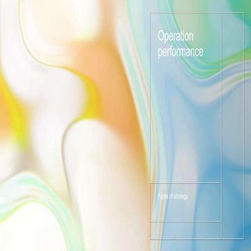 Operation performance analysis on the ground productivity.pptx