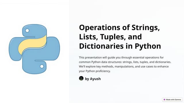 LM 28 - List (Operations, Slice, Methods).pptx