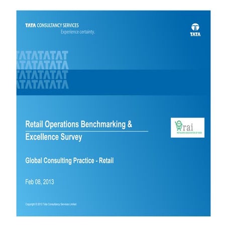 Operations benchmarking survey TCS 8th feb | PDF