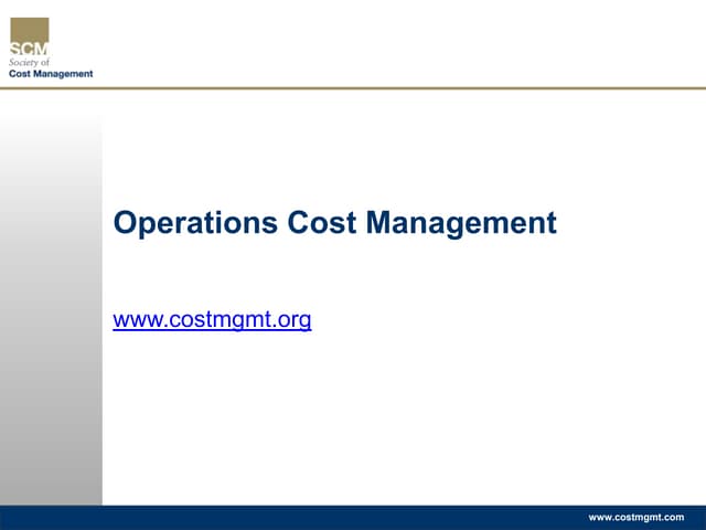 CK40N-Automation of Standard Cost Estimate | DOCX