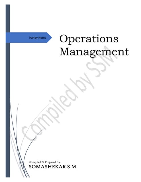 Historical evolution of operations management | PPT