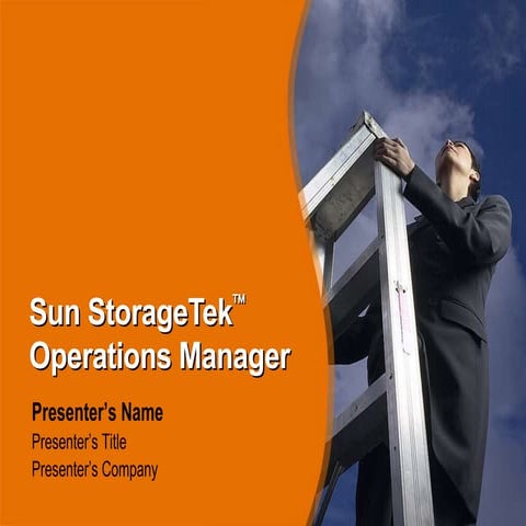 Operations manager first call customer presentation | ODP